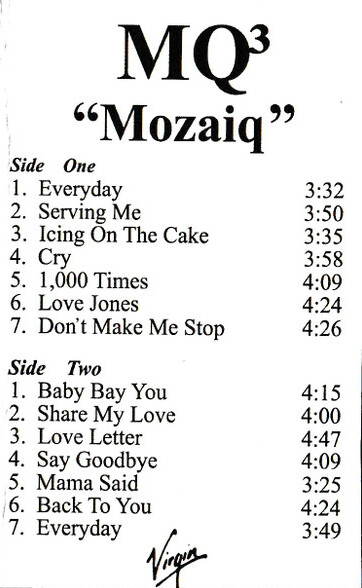 Mozaiq by MQ³ (Bootleg): Reviews, Ratings, Credits, Song list - Rate ...