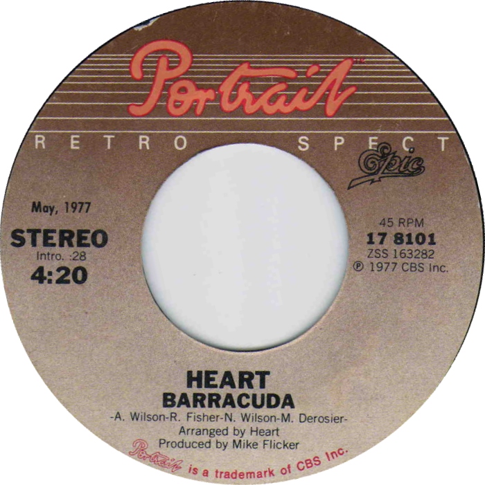Barracuda / Straight On by Heart (Single, Hard Rock): Reviews, Ratings ...