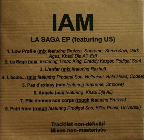 La saga EP (Featuring US) by IAM (EP, Hip Hop): Reviews, Ratings ...