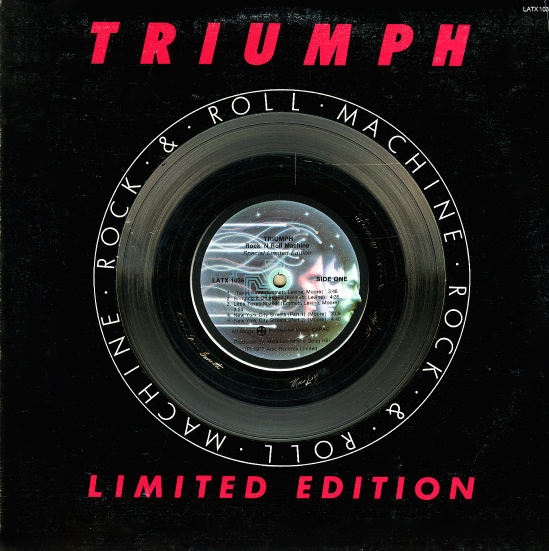 Rock & Roll Machine by Triumph (Album; Attic; LATX 1036): Reviews ...