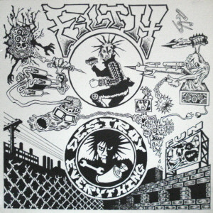The Shit Split by Blatz / Filth (Album, Crust Punk): Reviews, Ratings ...