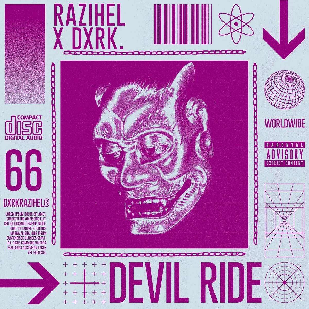 Devil Ride (Slowed + Reverb) by RAIZHELL & Dxrk ダーク (Single, Phonk ...