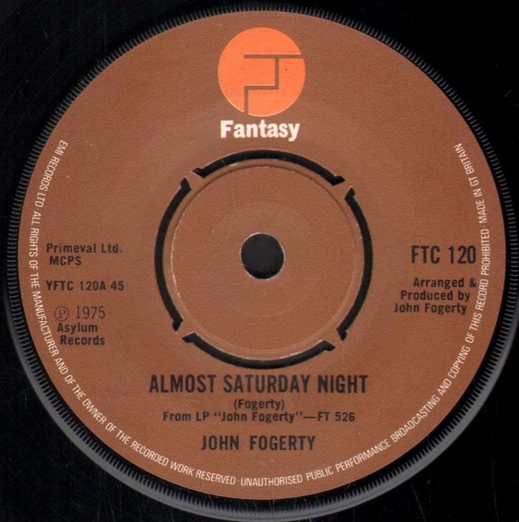 Almost Saturday Night / Sea Cruise by John Fogerty (Single, Roots Rock ...