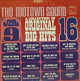The Motown Sound: A Collection of 16 Original Big Hits Vol. 9 by ...