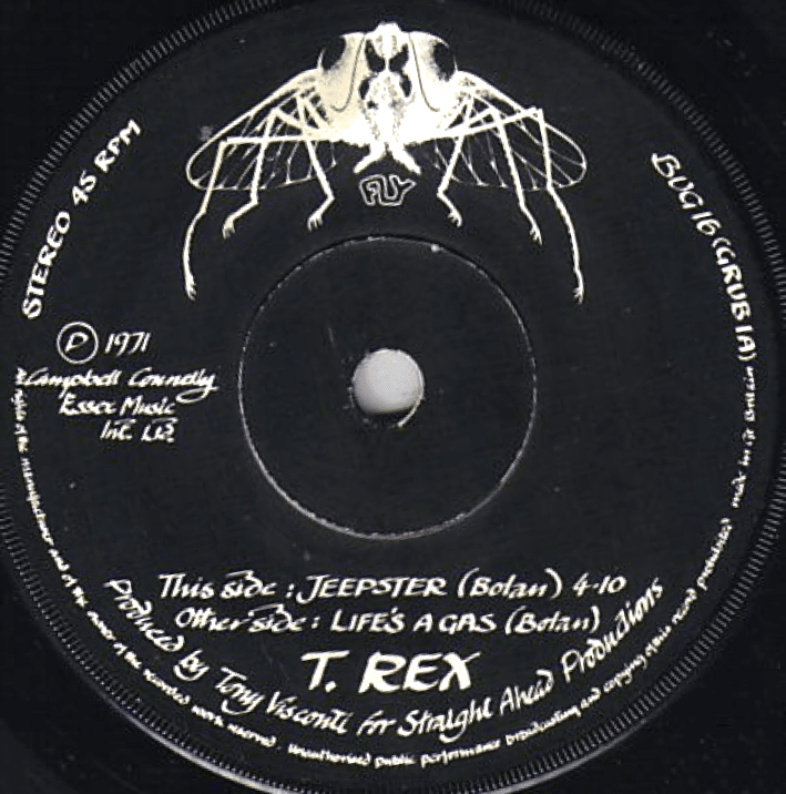 Jeepster / Life's a Gas by T. Rex (Single, Glam Rock): Reviews, Ratings ...