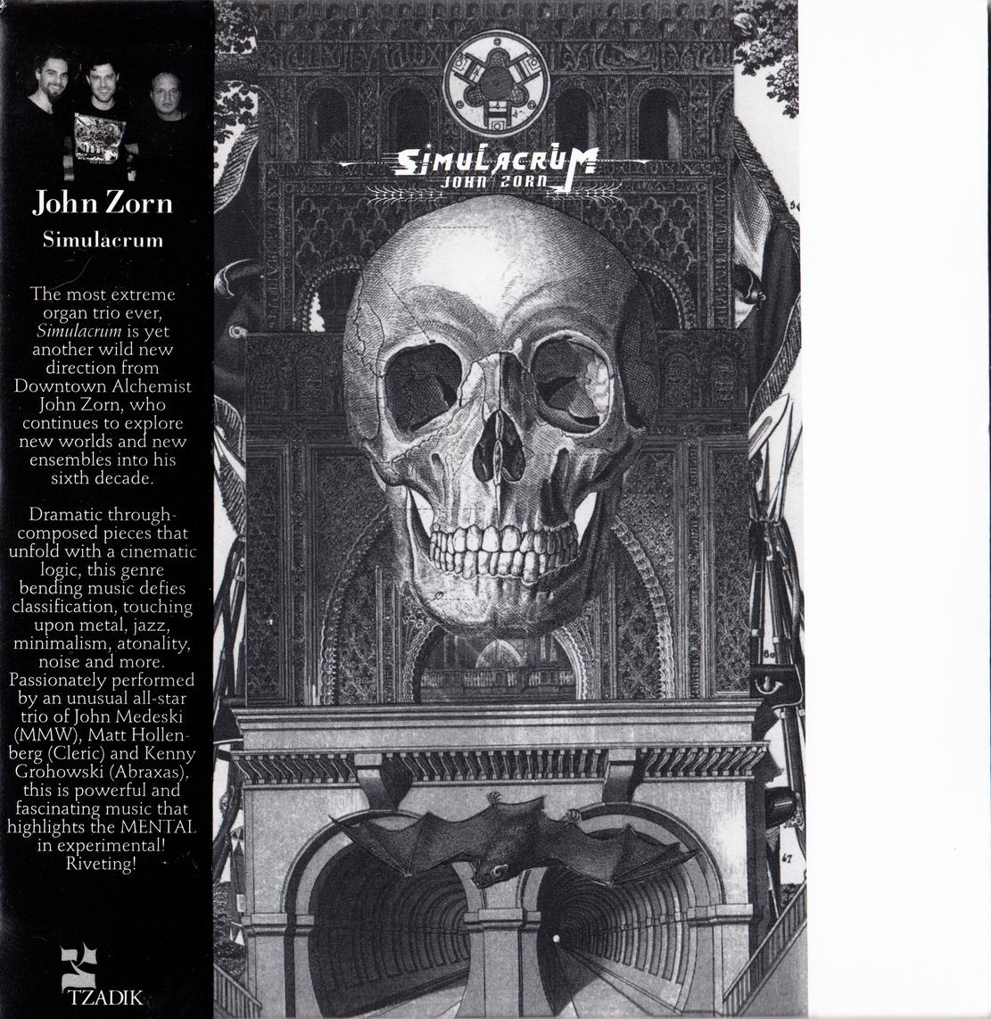 Simulacrum by John Zorn (Album, Avant-Garde Metal): Reviews, Ratings, Credits, Song list - Rate ...