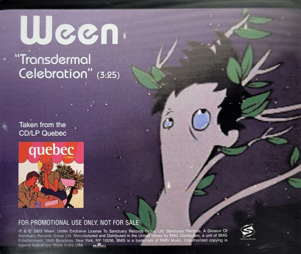 Transdermal Celebration by Ween (Single, Alternative Rock): Reviews ...