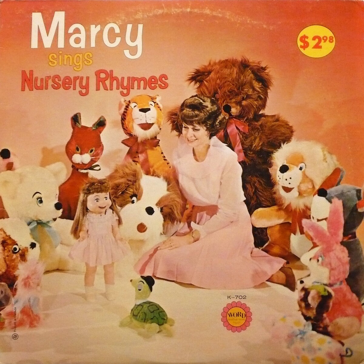 Marcy Sings Nursery Rhymes by Marcy (Album; Word; K 702): Reviews ...