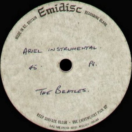 Ariel Instrumental by The Beatles (Additional release; Emidisc; n/a ...