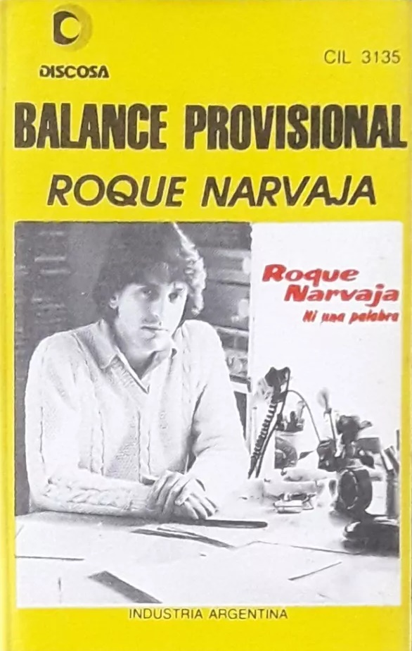 Balance provisional by Roque Narvaja (Album; Discosa; CIL 3135 ...
