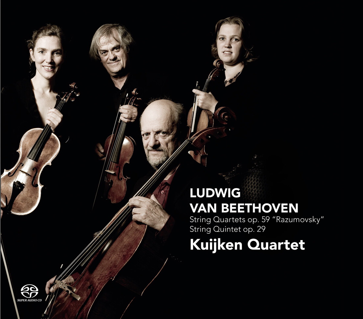 String Quartets Op. 59; String Quintet Op. 29 by Kuijken strijkkwartet ...