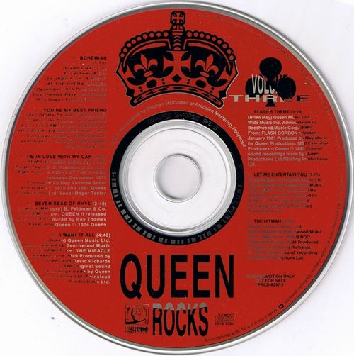Queen Rocks, Volume Three by Queen (Compilation, Hard Rock): Reviews ...