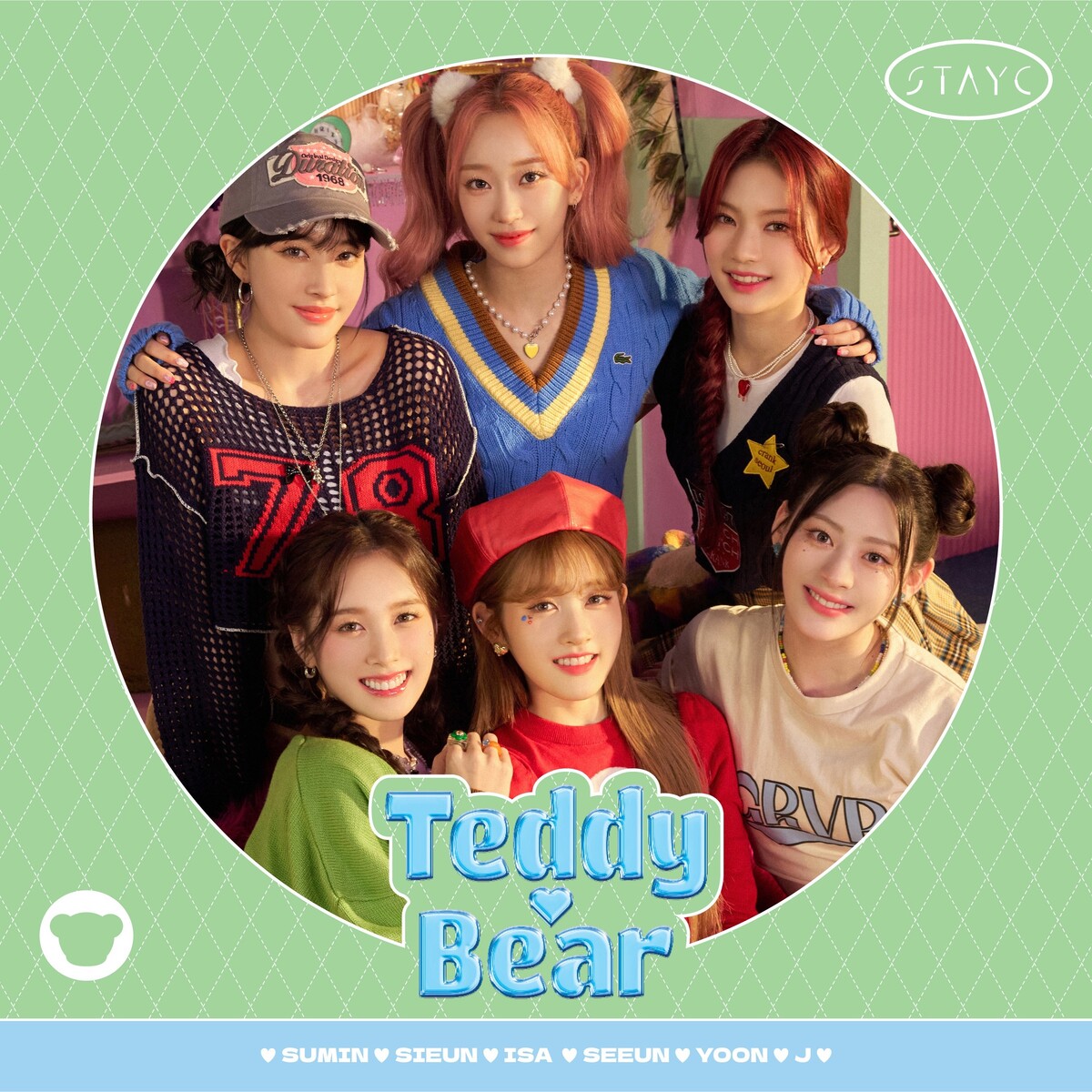 Teddy Bear (Japanese Ver.) by STAYC (Single, K-Pop): Reviews, Ratings, Credits, Song list - Rate ...