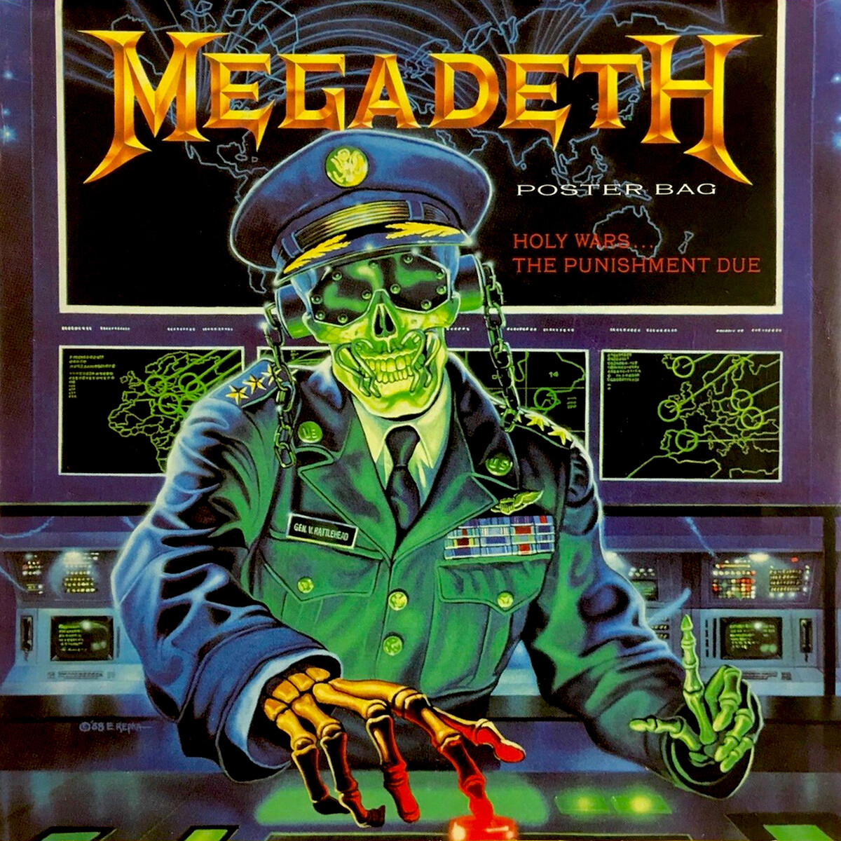 Holy Wars ... The Punishment Due / Lucretia by Megadeth (Single ...