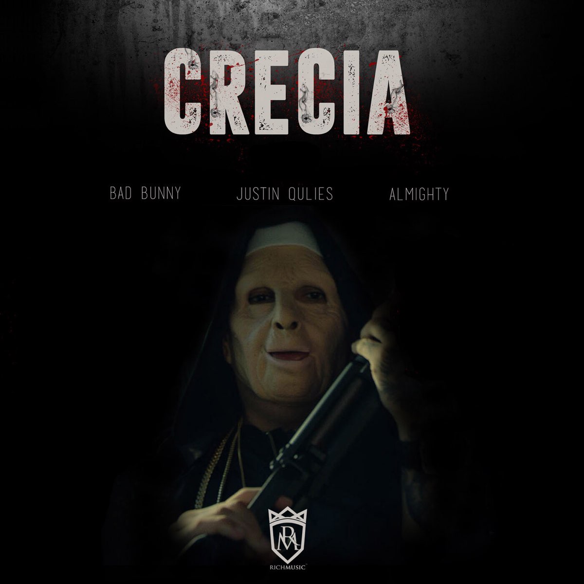 Crecia by Justin Quiles, Bad Bunny & Almighty (Single, Trap latino ...
