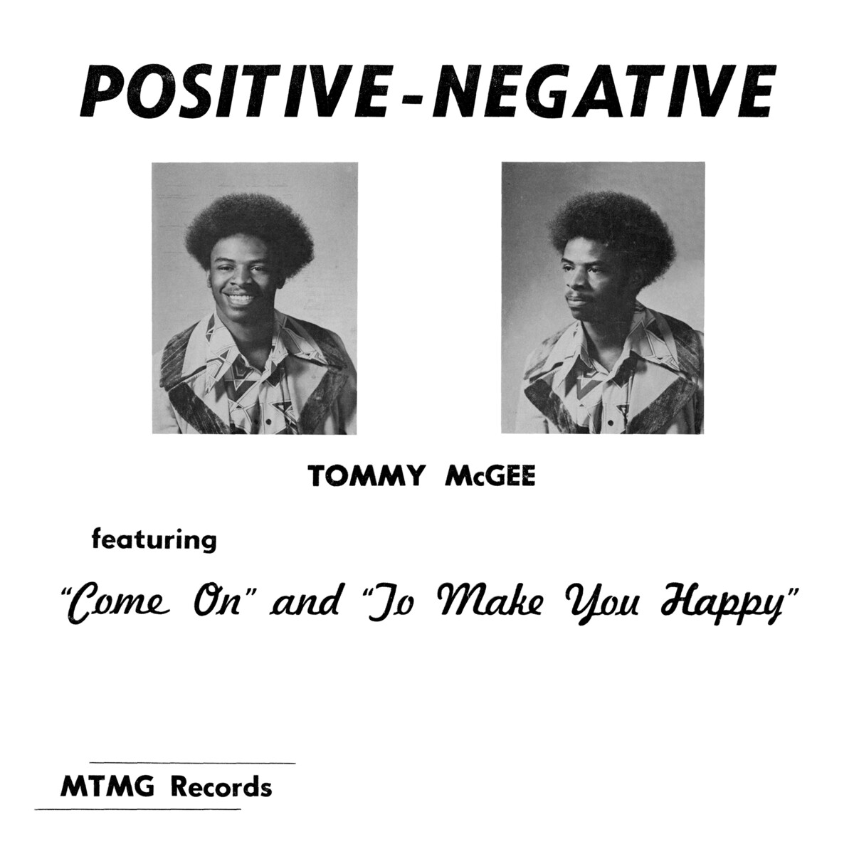 Positive-Negative by Tommy McGee (Album; Numero; NUM1256lp): Reviews ...