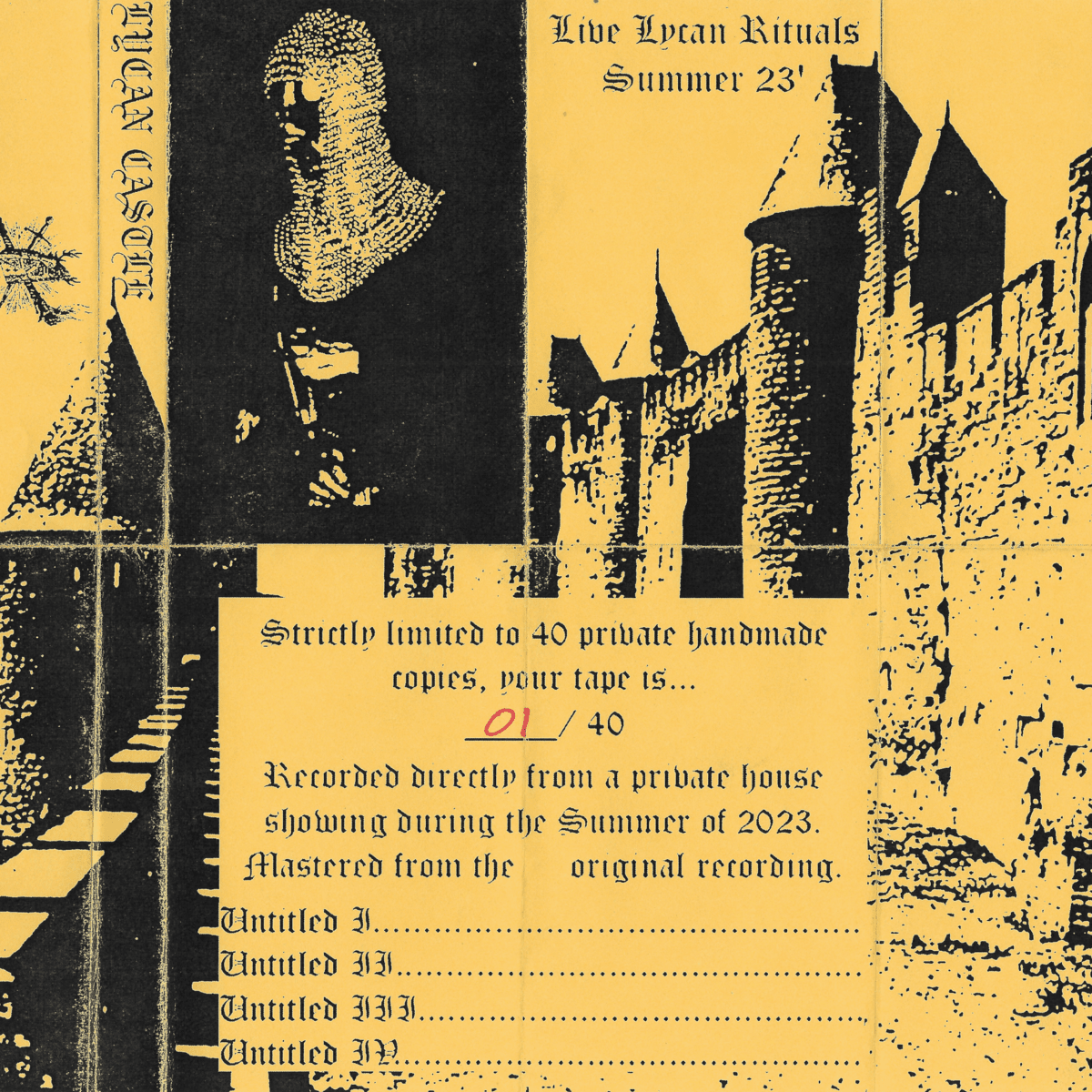 Live Lycan Rituals Summer '23 by Lycan Castle (EP, Dungeon Synth ...