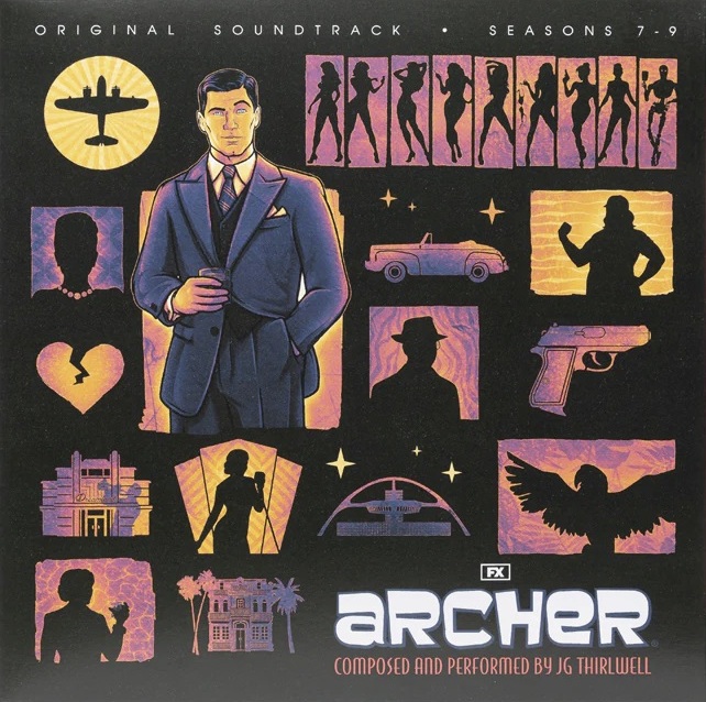 Archer: Original Soundtrack - Seasons 7-9 by J.G. Thirlwell (Album ...