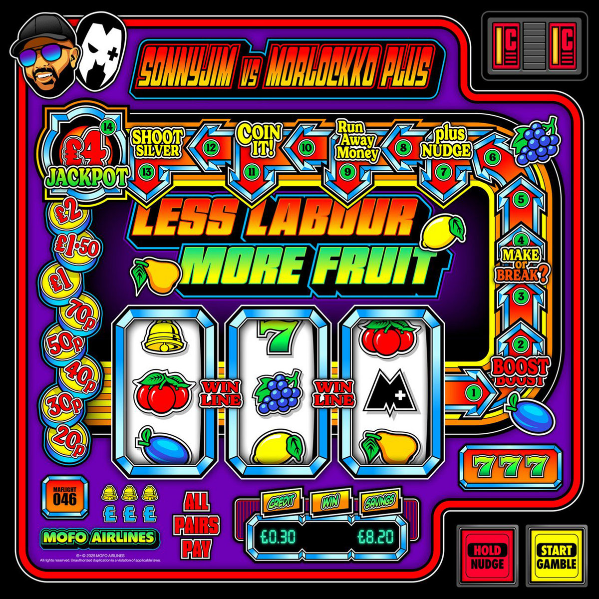 Less Labour More Fruit by Sonnyjim & Morlockko Plus (Album): Reviews ...