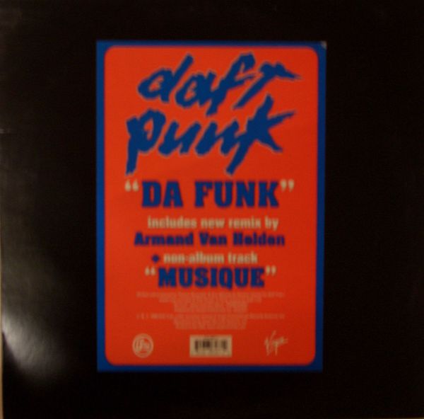 Da Funk / Musique by Daft Punk (Single; Virgin; Y-38587 / 7243 8 38587 ...
