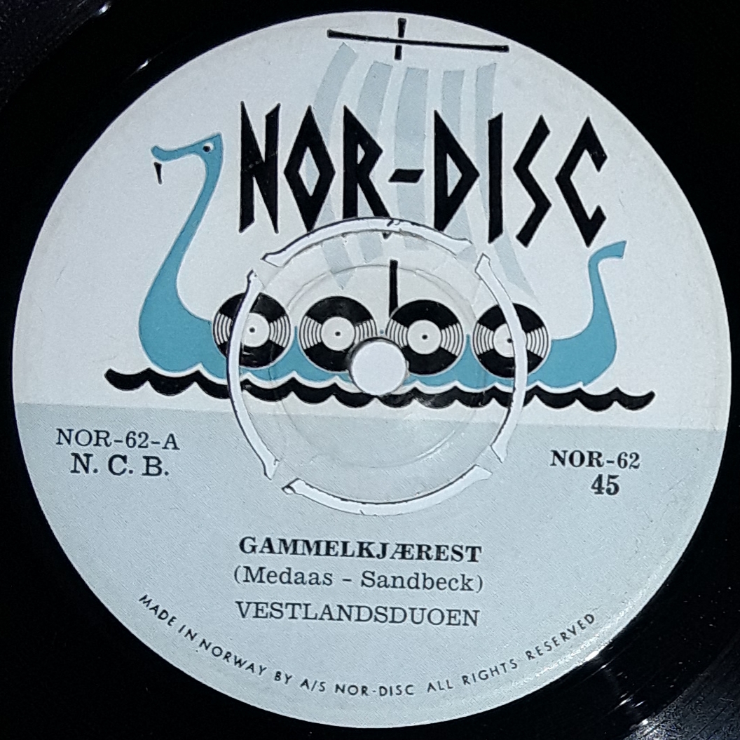 Gammelkjærest / Gamle Benjamin by Vestlandsduoen (Single; Nor-Disc; NOR-62): Reviews, Ratings ...