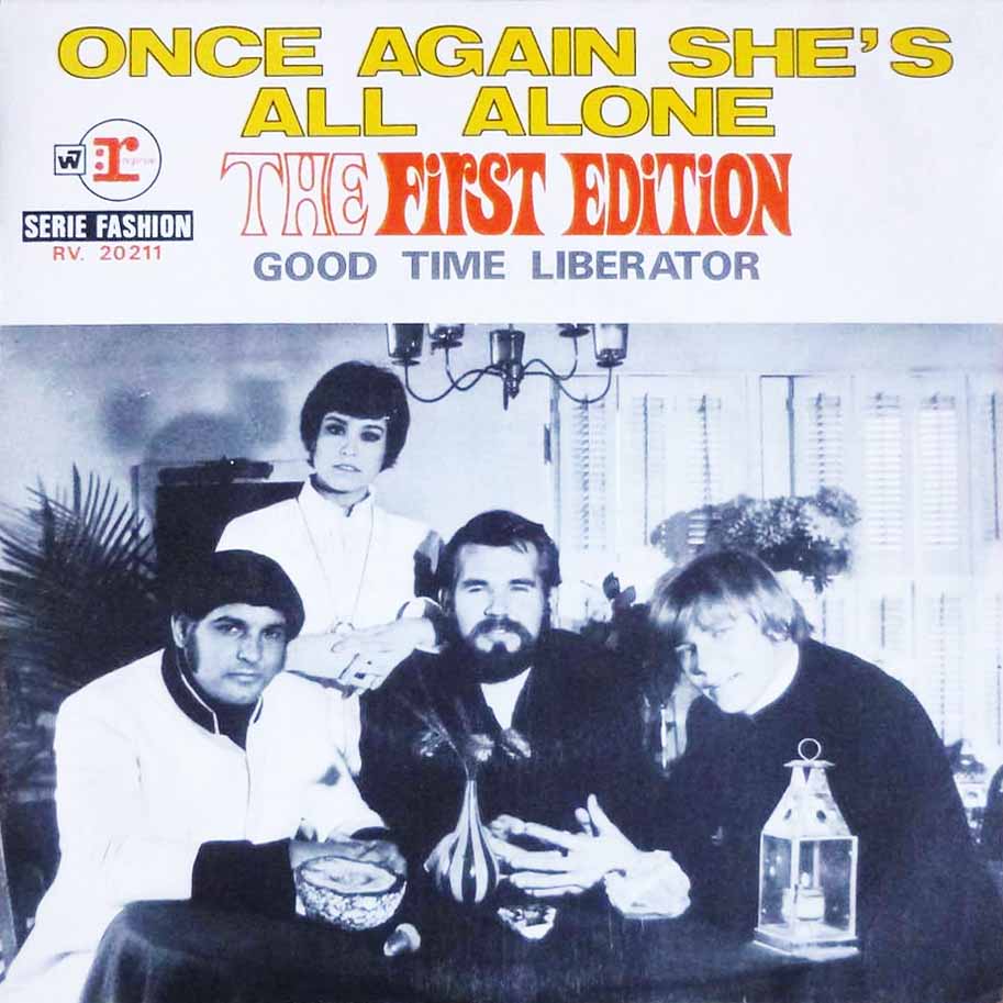 Once Again She's All Alone / Good Time Liberator by Kenny Rogers & The ...