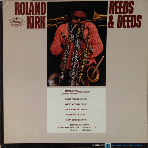 Reeds and Deeds by Roland Kirk (Album, Post-Bop): Reviews, Ratings ...