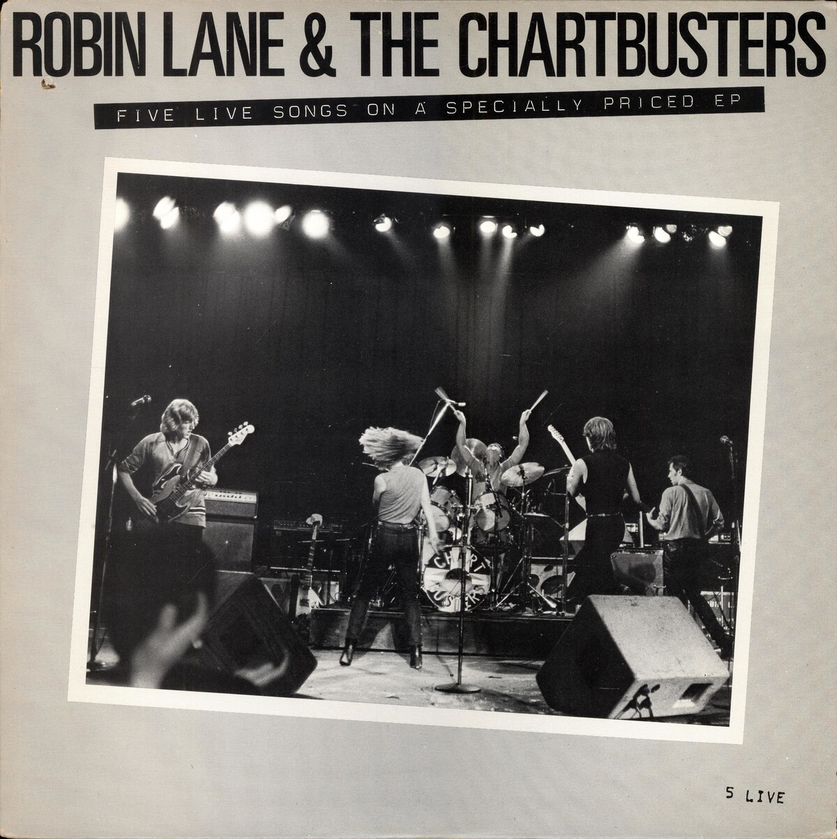 5 Live by Robin Lane & the Chartbusters (EP): Reviews, Ratings, Credits ...