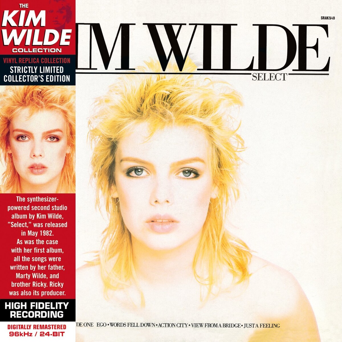 Select by Kim Wilde (Album; Culture Factory USA; CFU0323): Reviews ...