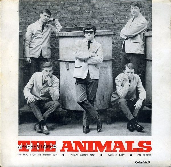 Apresentamos The Animals by The Animals (EP; Columbia (EMI); SLEM 2180 ...
