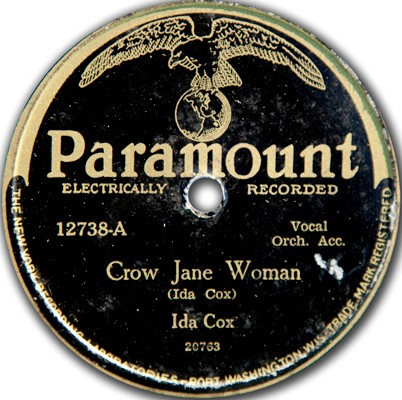 Crow Jane Woman / Marble Stone Blues by Ida Cox (Single): Reviews ...