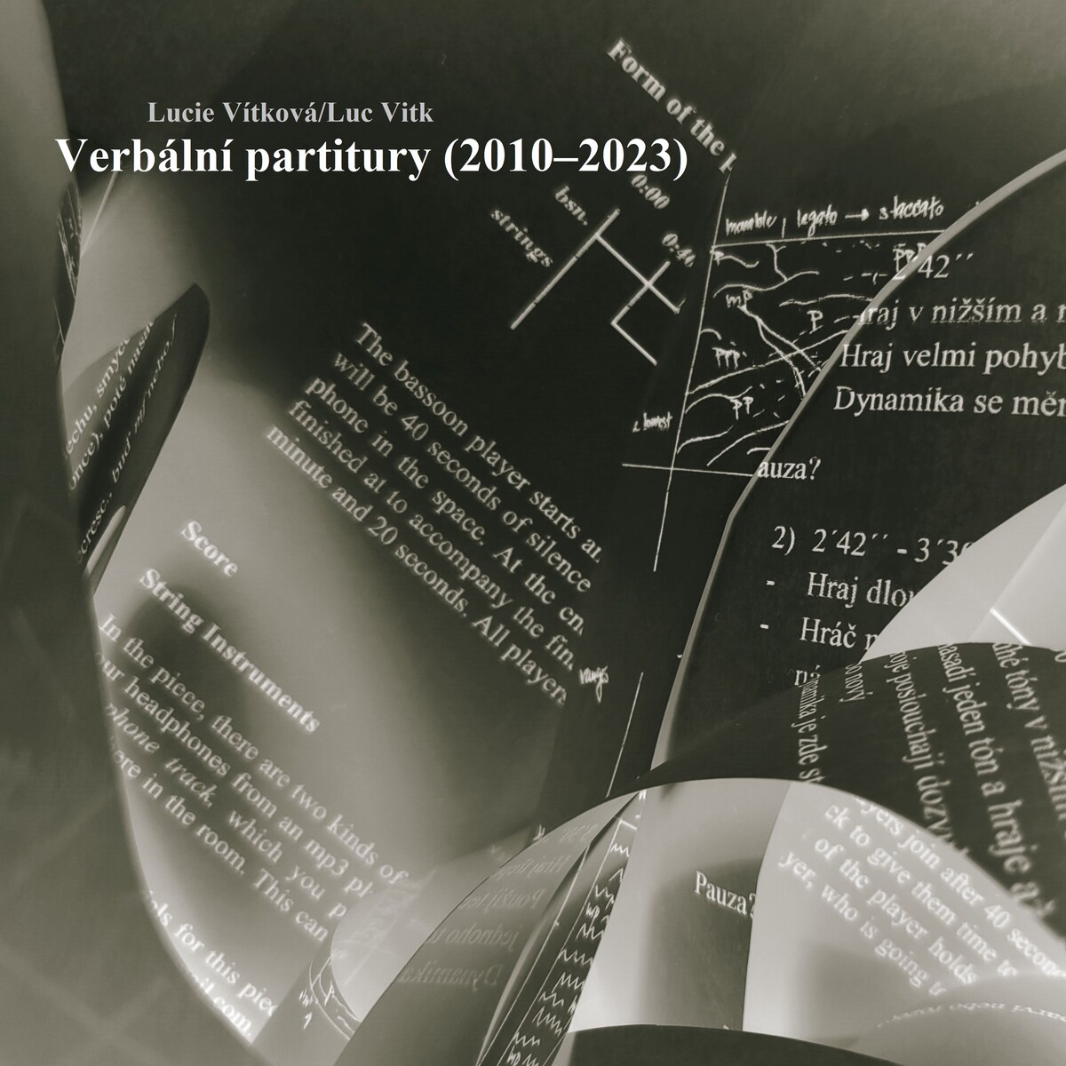 Verbální partitury (2010–2023) by Lucie Vítková / Luc Vitk (Album; Ma ...