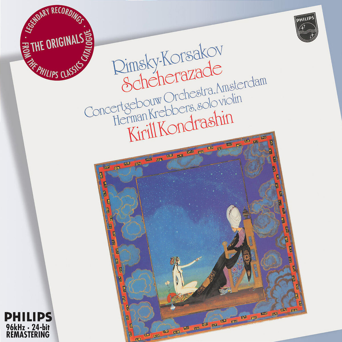 Scheherazade by Concertgebouw Orchestra, Amsterdam / Kirill Kondrashin / Herman Krebbers (Album ...