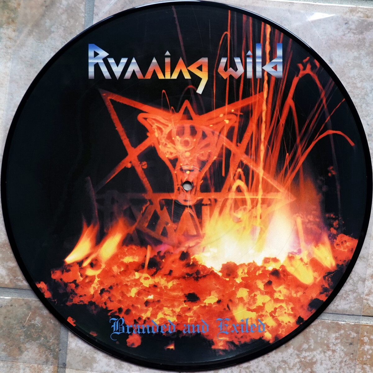 Branded and Exiled by Running Wild (Album; Hammerheart; HHR 2024-38 ...