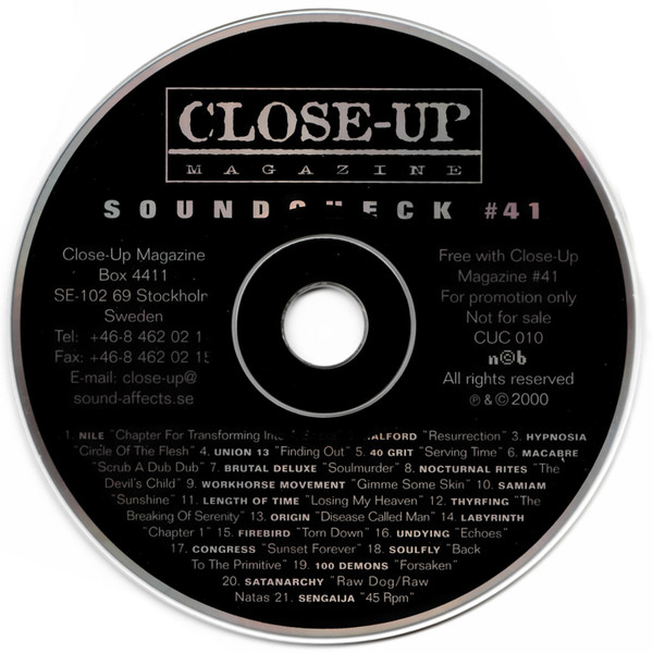 Soundcheck #41 by Various Artists (Album, Nu Metal): Reviews, Ratings ...