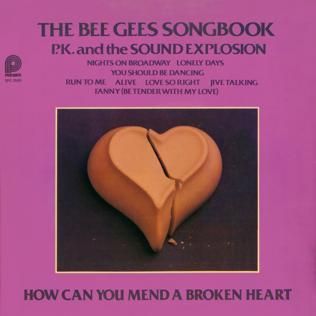 The Bee Gees Songbook by P.K. and the Sound Explosion (Album): Reviews ...