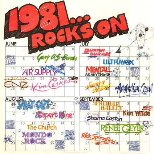 1981... Rocks On by Various Artists (Compilation, Pop Rock): Reviews ...