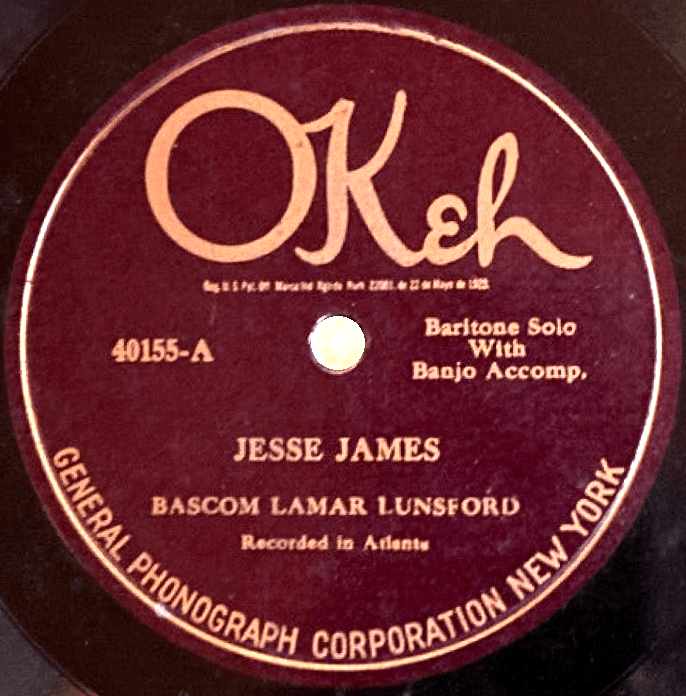Jesse James / I Wish I Was a Mole in the Ground by Bascom Lamar ...