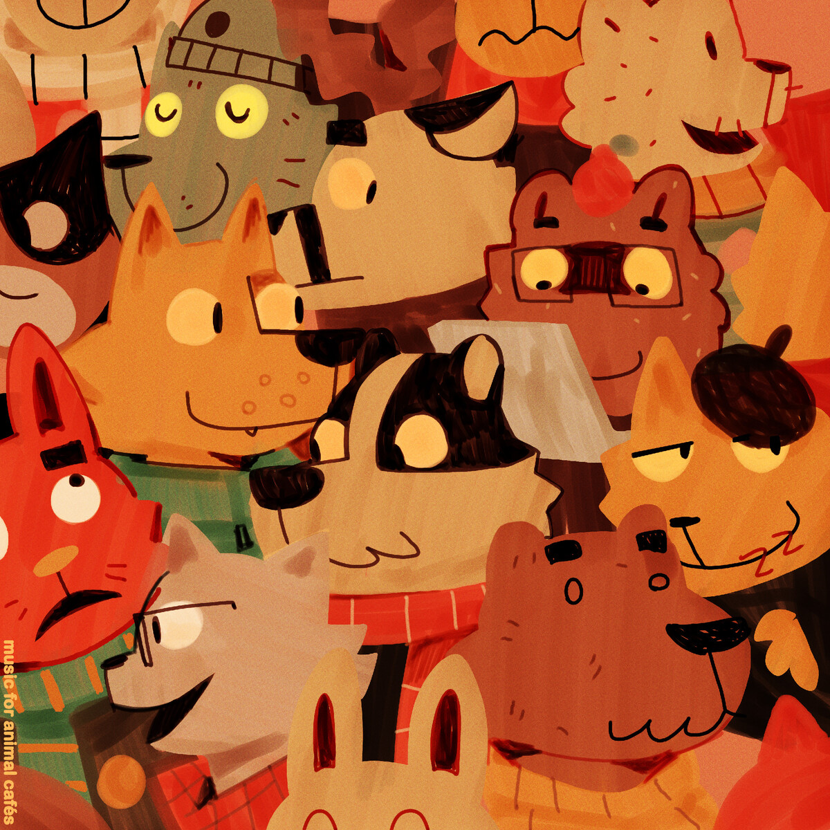 Music for Animal Cafés by nobonoko (Album, Lounge): Reviews, Ratings, Credits, Song list - Rate ...