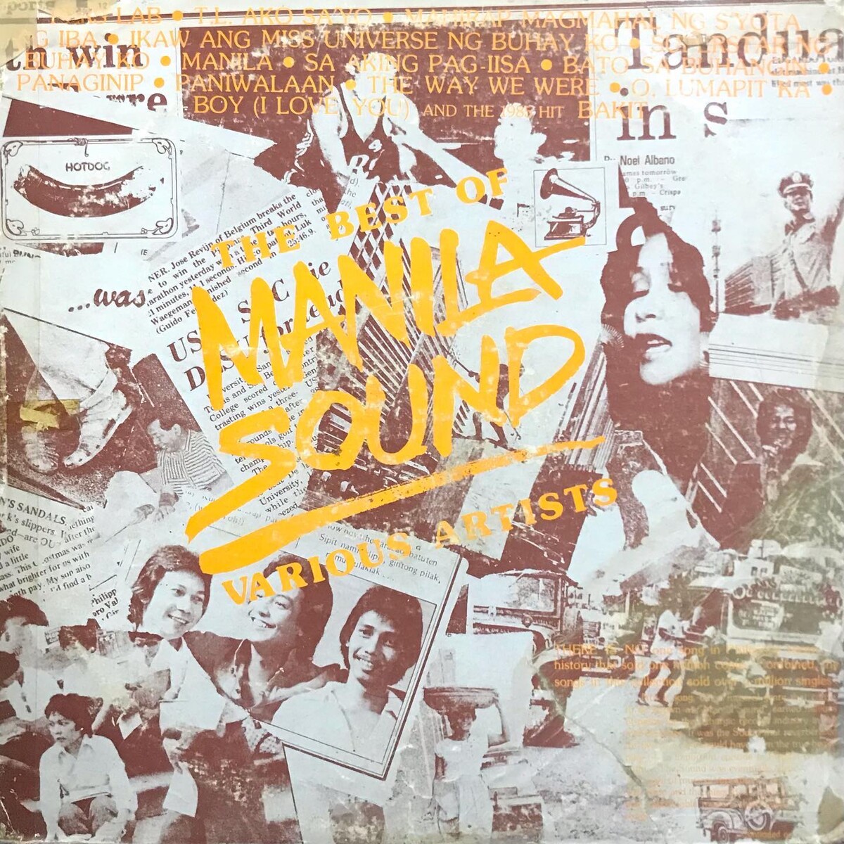 The Best of Manila Sound by Various Artists (Compilation; Sunshine; TSP ...
