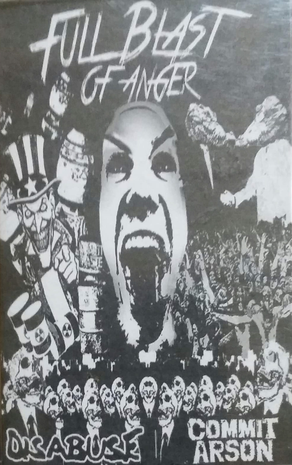 Full Blast of Anger by Disabuse / Commit Arson (Album, Thrashcore ...