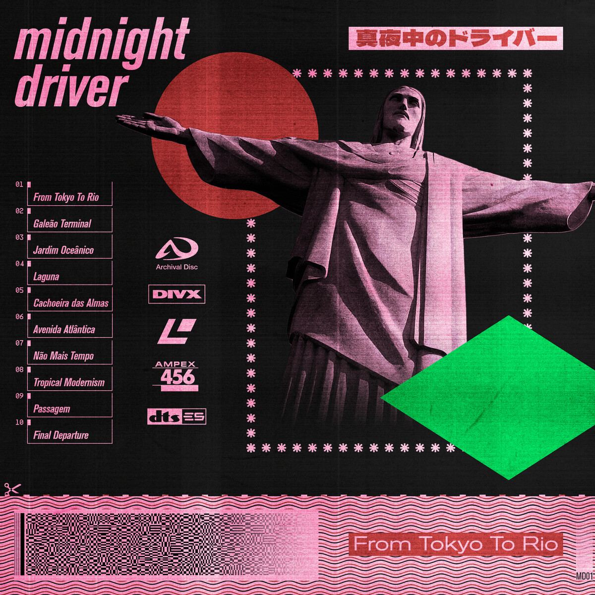 From Tokyo to Rio by Midnight Driver (Album, Barber Beats): Reviews ...