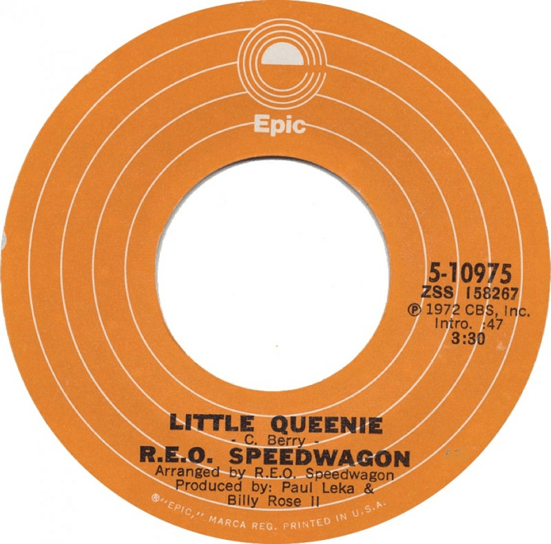 Little Queenie / Golden Country by REO Speedwagon (Single, Hard Rock ...