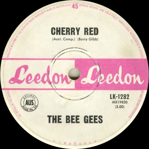 Cherry Red / I Want Home by The Bee Gees (Single, Pop Rock): Reviews ...
