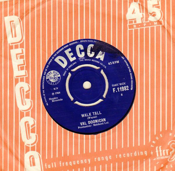 Best Val Doonican songs of all time - Rate Your Music