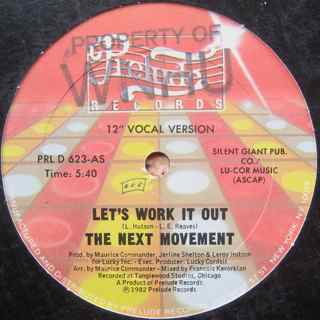Let's Work It Out by The Next Movement (Single; Prelude; PRL D 623 ...