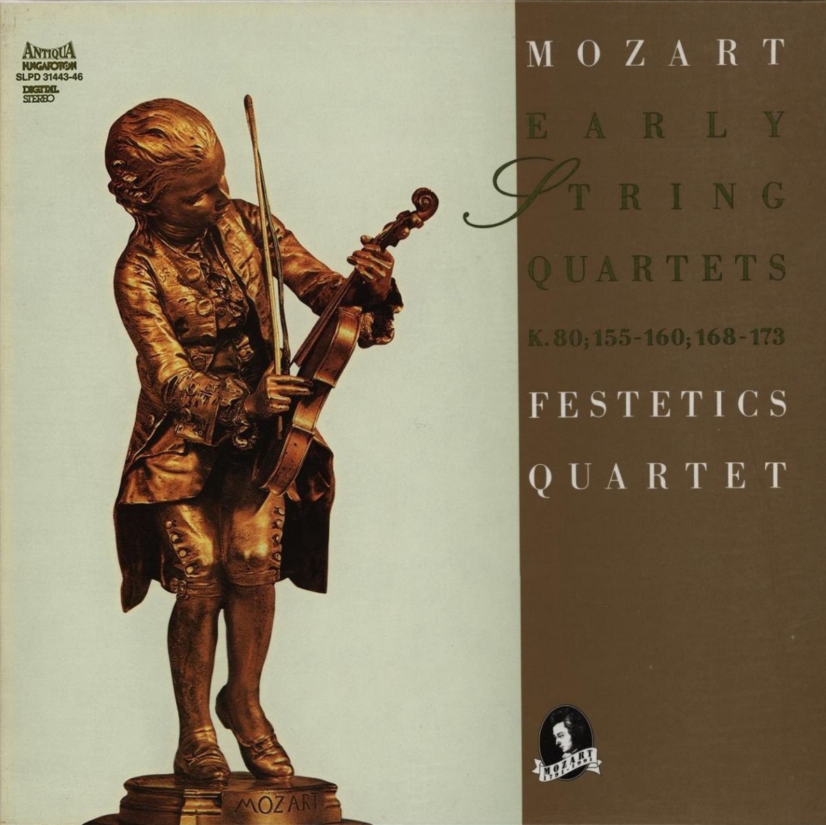 Early String Quartets: K. 80; 155-160; 168-173 by Festetics Quartet (Album, Chamber Music ...