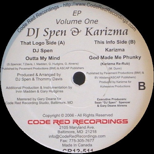 EP: Volume One by DJ Spen & Karizma (Single): Reviews, Ratings, Credits, Song list - Rate Your Music