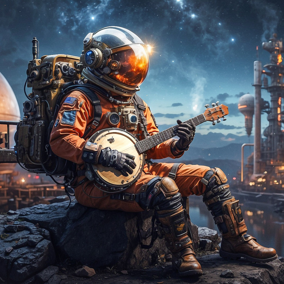 Mining Town by Space Banjo (EP): Reviews, Ratings, Credits, Song list ...