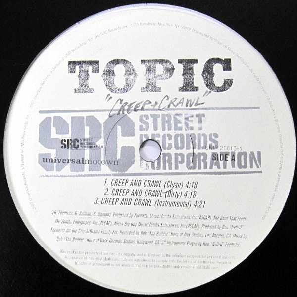 Creep + Crawl by Topic (Single, West Coast Hip Hop): Reviews, Ratings ...